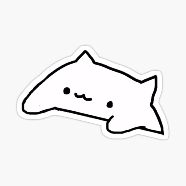 Bongo Cat Stickers | Redbubble
