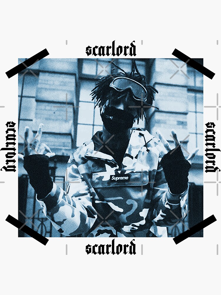 "Scxrlord" Sticker for Sale by chrishartley | Redbubble