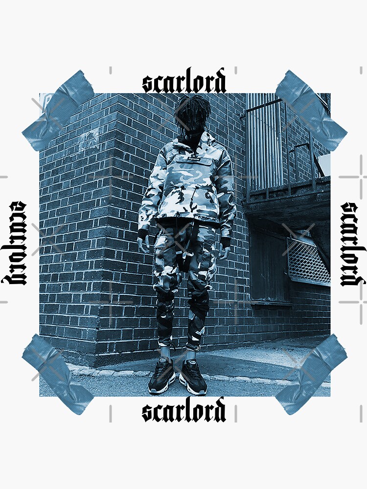 "Scxrlord" Sticker by chrishartley | Redbubble