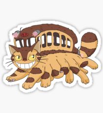 Catbus Stickers | Redbubble