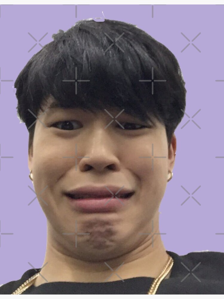 "BTS- Jimins adorable derp face " Art Print by CarrieYung | Redbubble