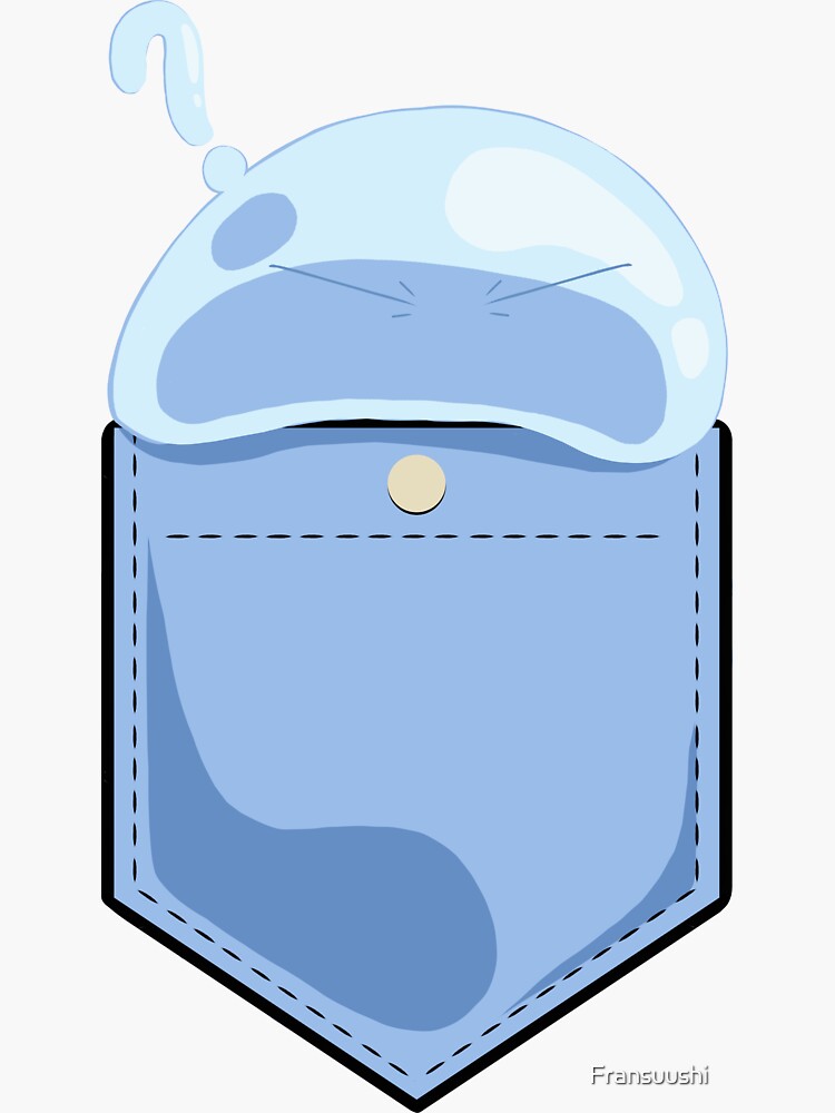"Pocket Slime Ver.2" Sticker by Fransuushi | Redbubble