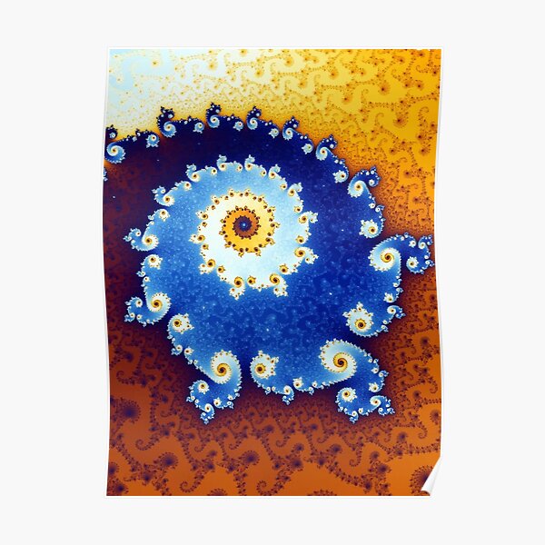 "Fractal Mandelbrot Set" Poster for Sale by candhdesigns | Redbubble