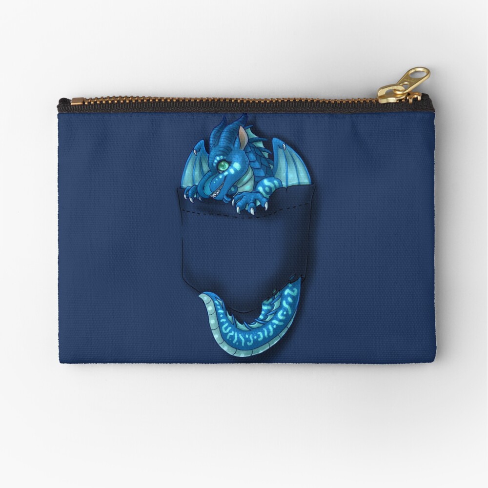 "Wings of Fire - Pocket Tsunami Dragon" Zipper Pouch for Sale by ...