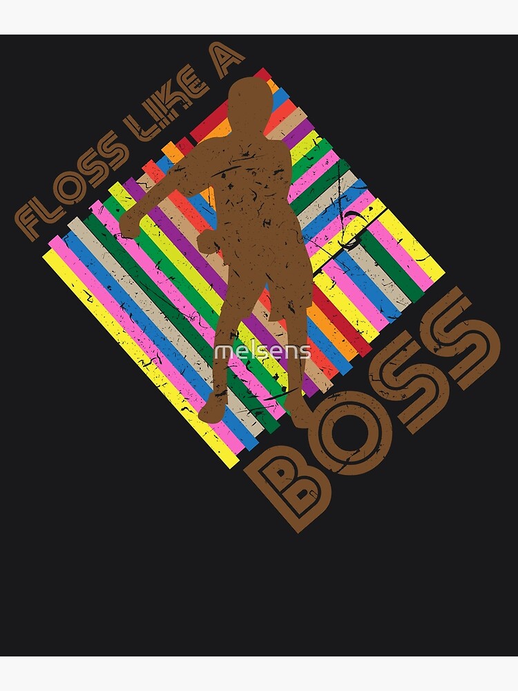 "Vintage Dance Boy | Floss Like A Boss Dancing" Poster by melsens ...