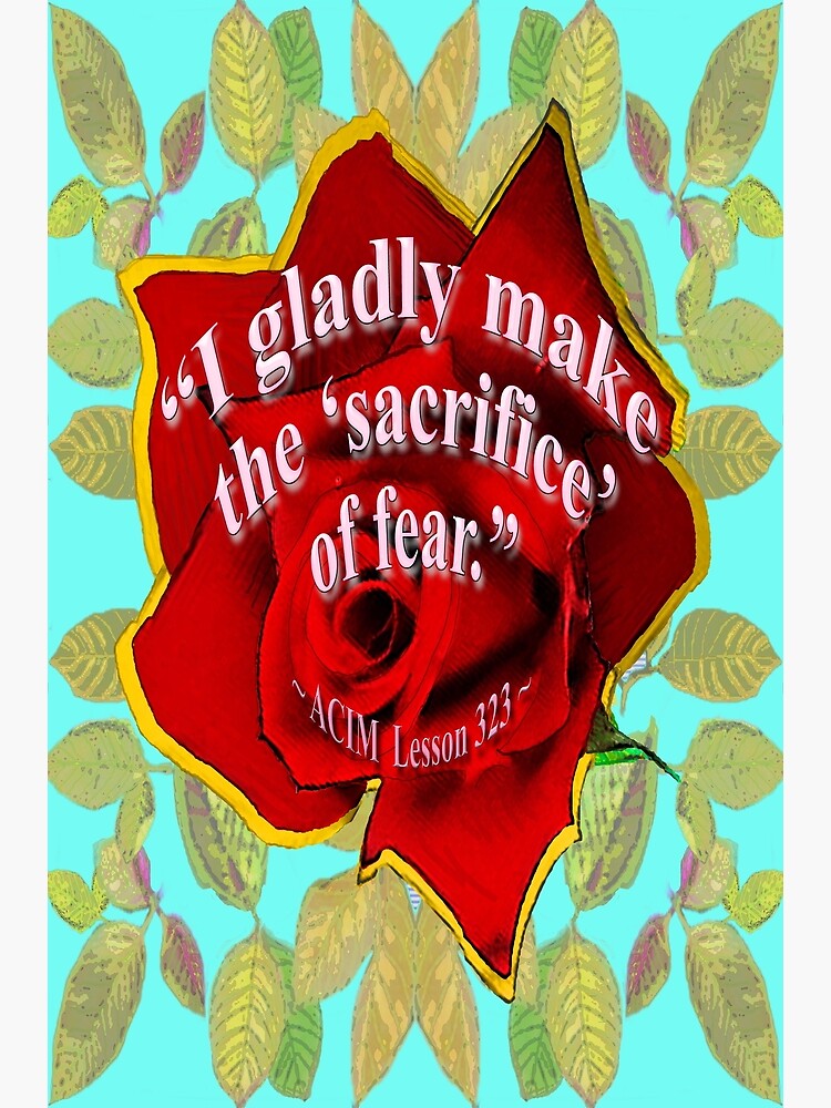 "ACIM-Lesson 323" Canvas Print for Sale by ACIM-LOVE | Redbubble