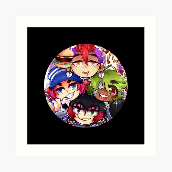"Nanbaka" Art Print by darkmagicswh | Redbubble