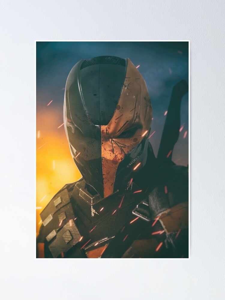 "Deathstroke DCEU Poster" Poster for Sale by BarrettDigital | Redbubble
