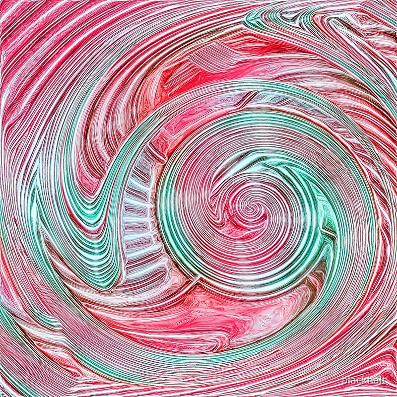 "Importance of twisted circle waves" by blackhalt | Redbubble
