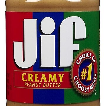 "Jif Peanut Butter (Extra Creamy) - " Sticker for Sale by Jorge M ...