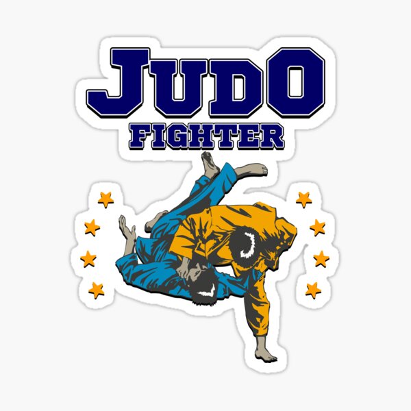 "Judo Judoka Martial Arts Self-Defense Sports Gift" Sticker for Sale by ...
