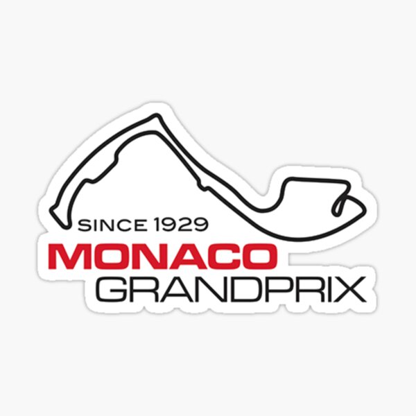 Monaco Circuit Stickers | Redbubble