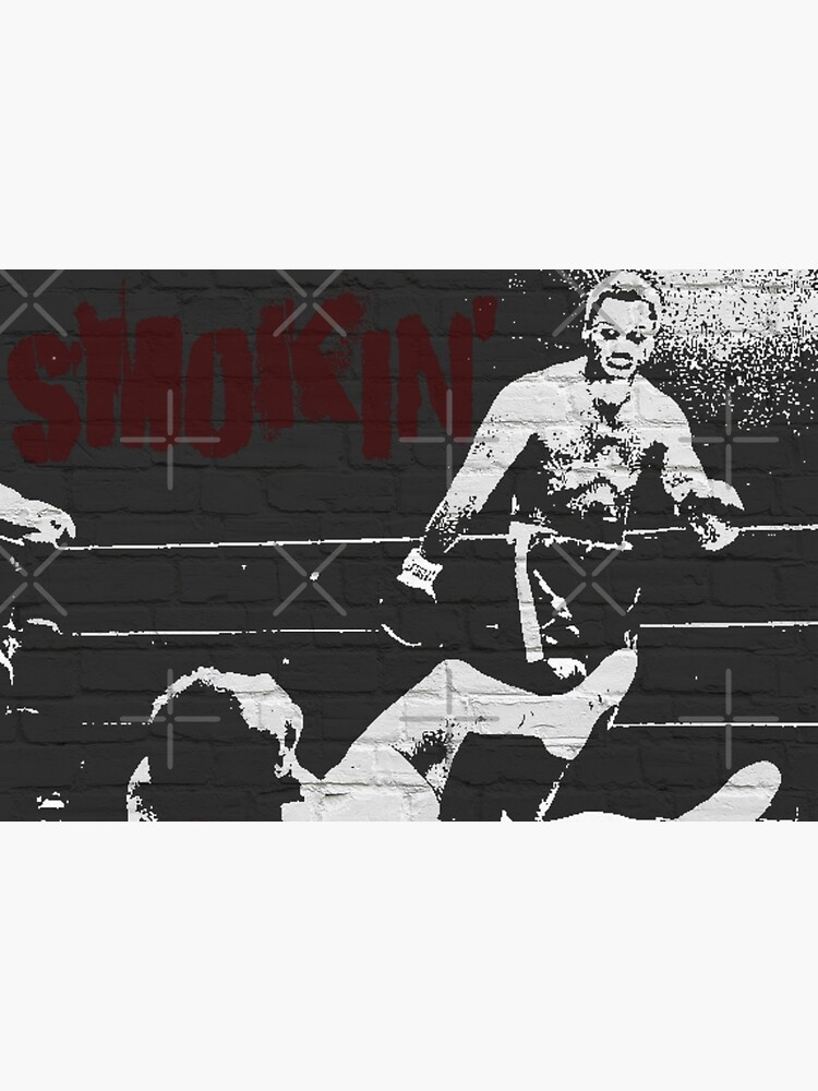 "Graffiti art: Smokin' Joe" Art Print for Sale by halibutgoatramb ...