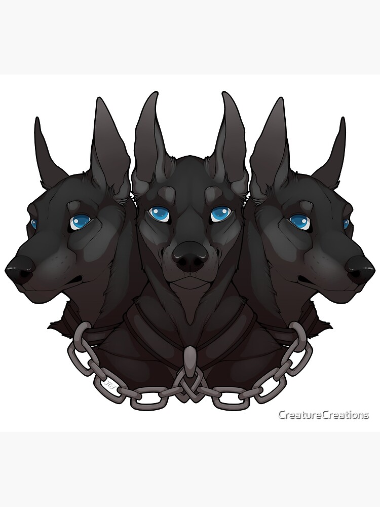 "Cerberus " Canvas Print by CreatureCreations | Redbubble