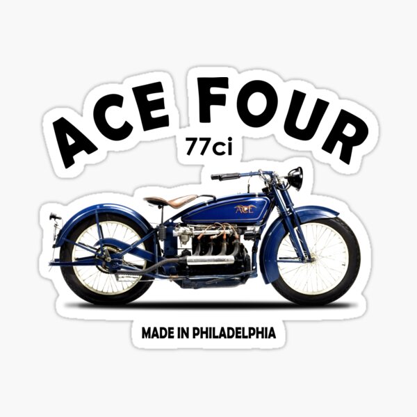 "The Ace Four 1925" Sticker by rogue-design | Redbubble