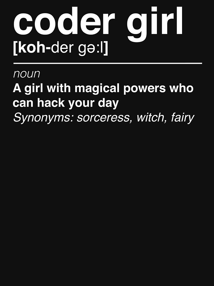 "Coder girl" T-shirt by KeepOnCoding | Redbubble