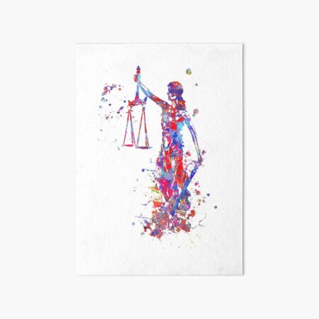 "Lady justice, watercolor lady justice, lady justice print, lady ...