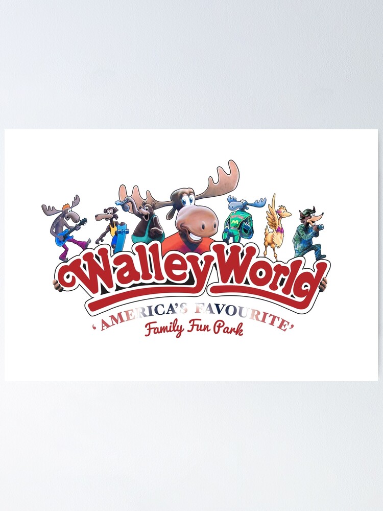 "Walley World - Full Character Family Logo" Poster for Sale by ...