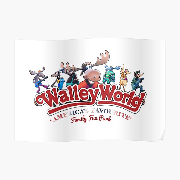 "Walley World - Full Character Family Logo" Poster for Sale by ...
