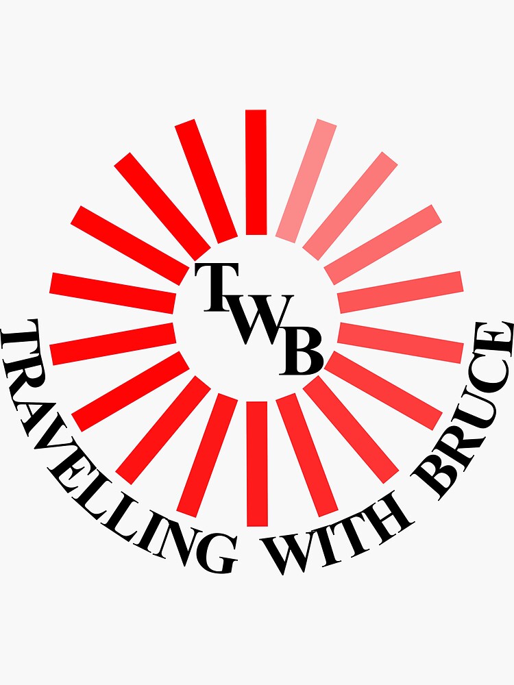 "Red TWB Circle Logo" Sticker for Sale by brucefrommert | Redbubble