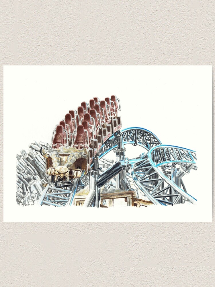 "Taron at Phantasialand" Art Print for Sale by Lorraine164 | Redbubble