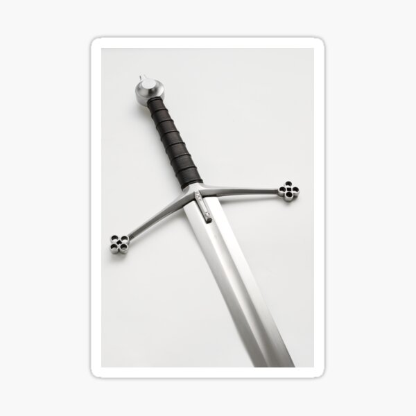 "Longsword photo on a white background" Sticker for Sale by Dator ...