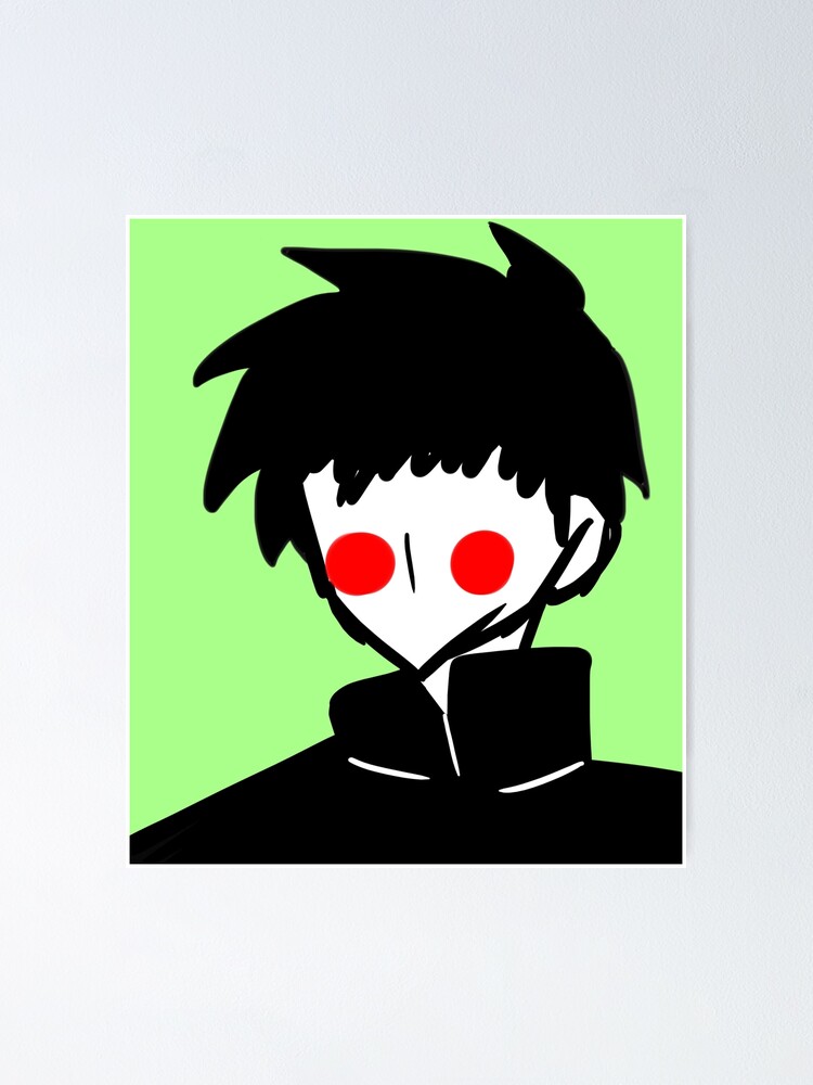 "MP100 Ritsu Kageyama" Poster for Sale by peachpobbles | Redbubble