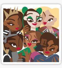 Six the Musical Stickers | Redbubble