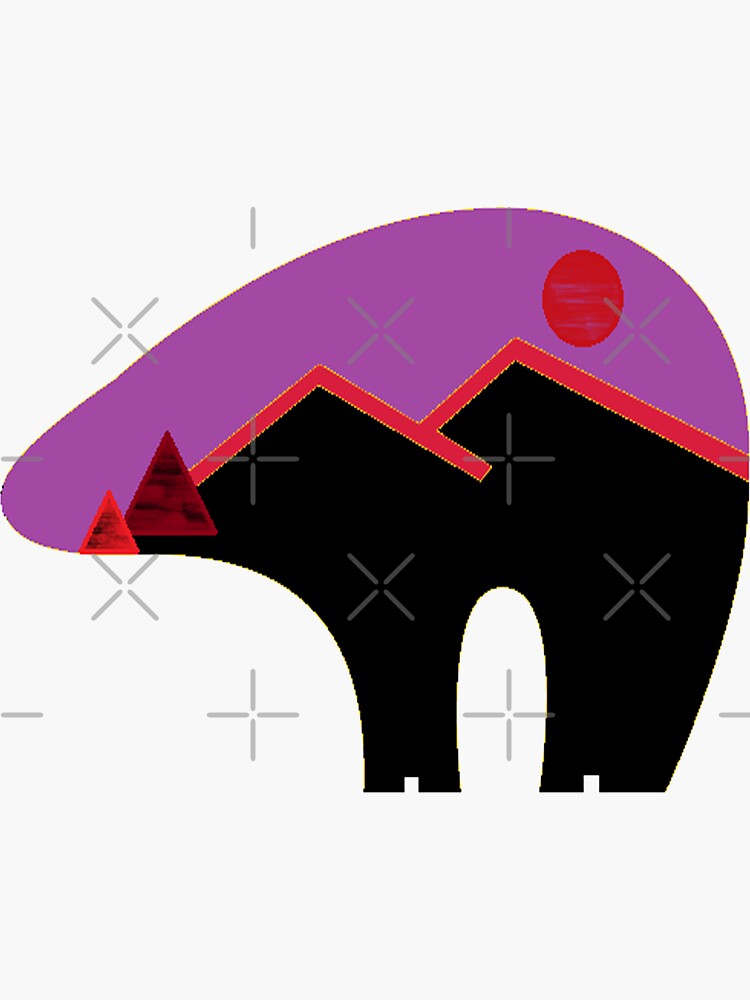 "THE GUIDANCE SHOWN" Sticker by NINUNO | Redbubble