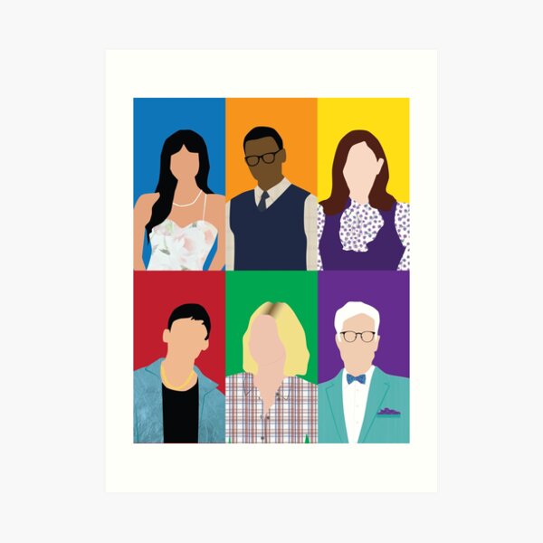"The Good Place" Art Print for Sale by ehaverstick | Redbubble