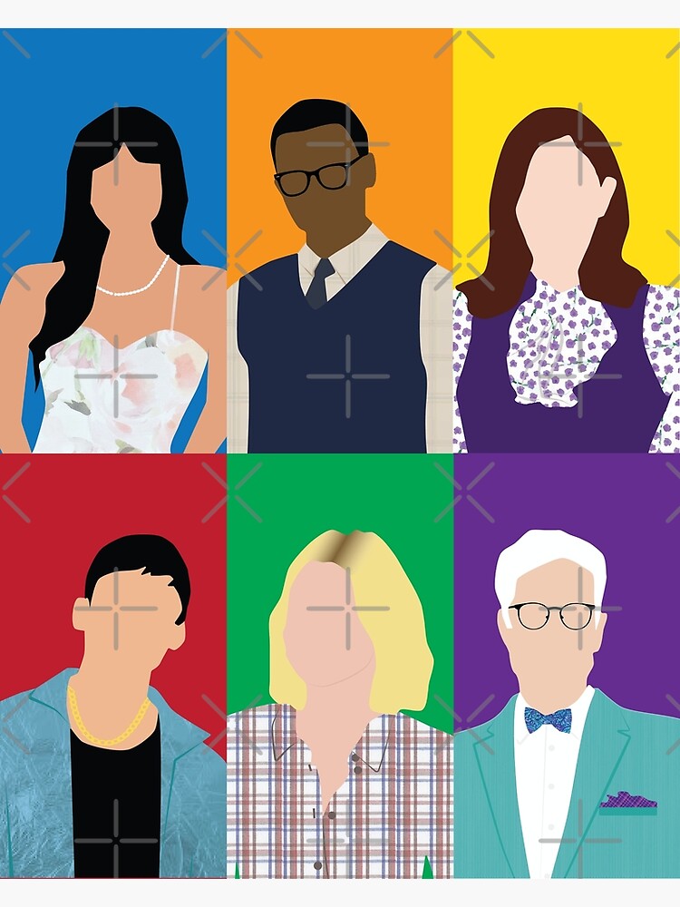 "The Good Place" Art Print for Sale by ehaverstick | Redbubble