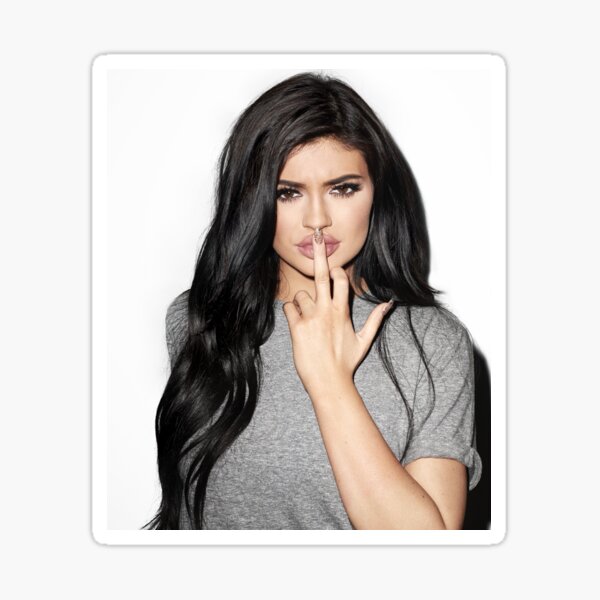 "Kylie Jenner" Sticker for Sale by caitlinwashere | Redbubble