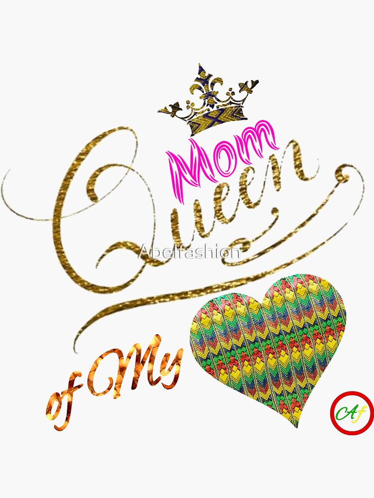 "Mom " Sticker for Sale by Abelfashion | Redbubble