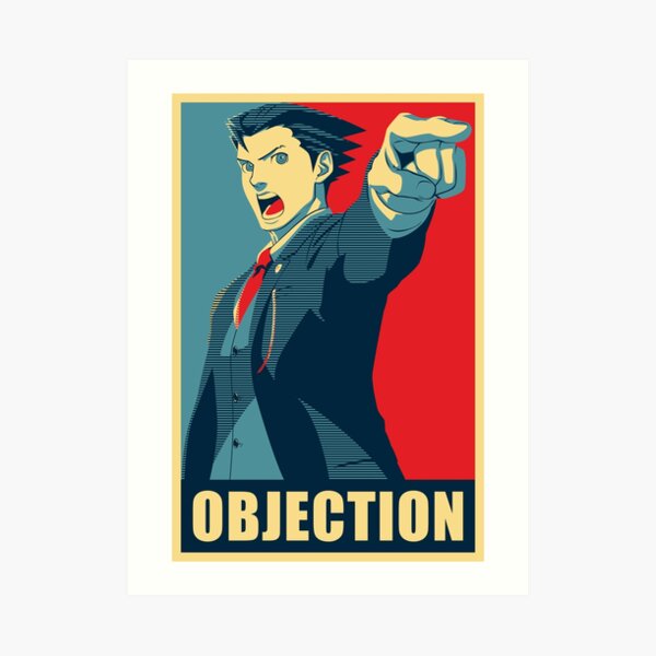 "OBJECTION" Art Print for Sale by ScottyDoo292 | Redbubble