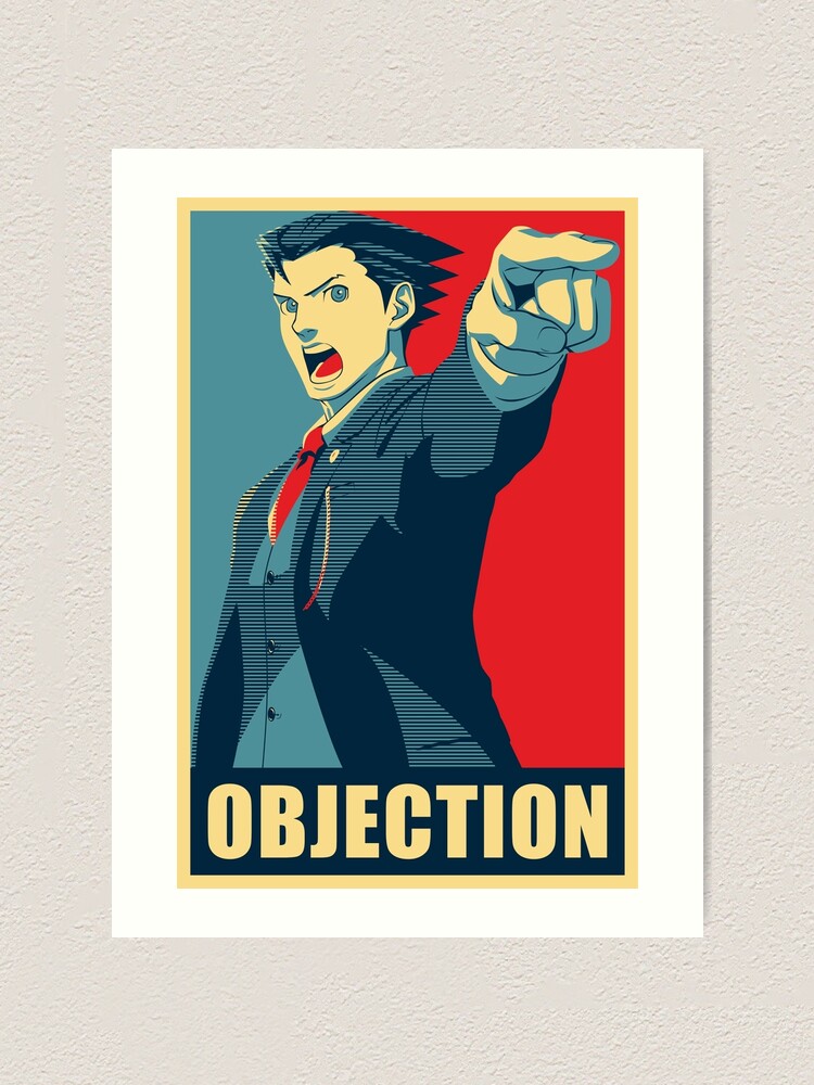 "OBJECTION" Art Print for Sale by ScottyDoo292 | Redbubble