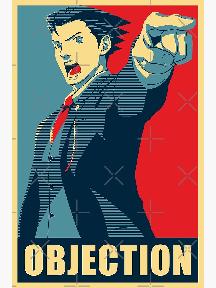 "OBJECTION" Poster for Sale by ScottyDoo292 | Redbubble