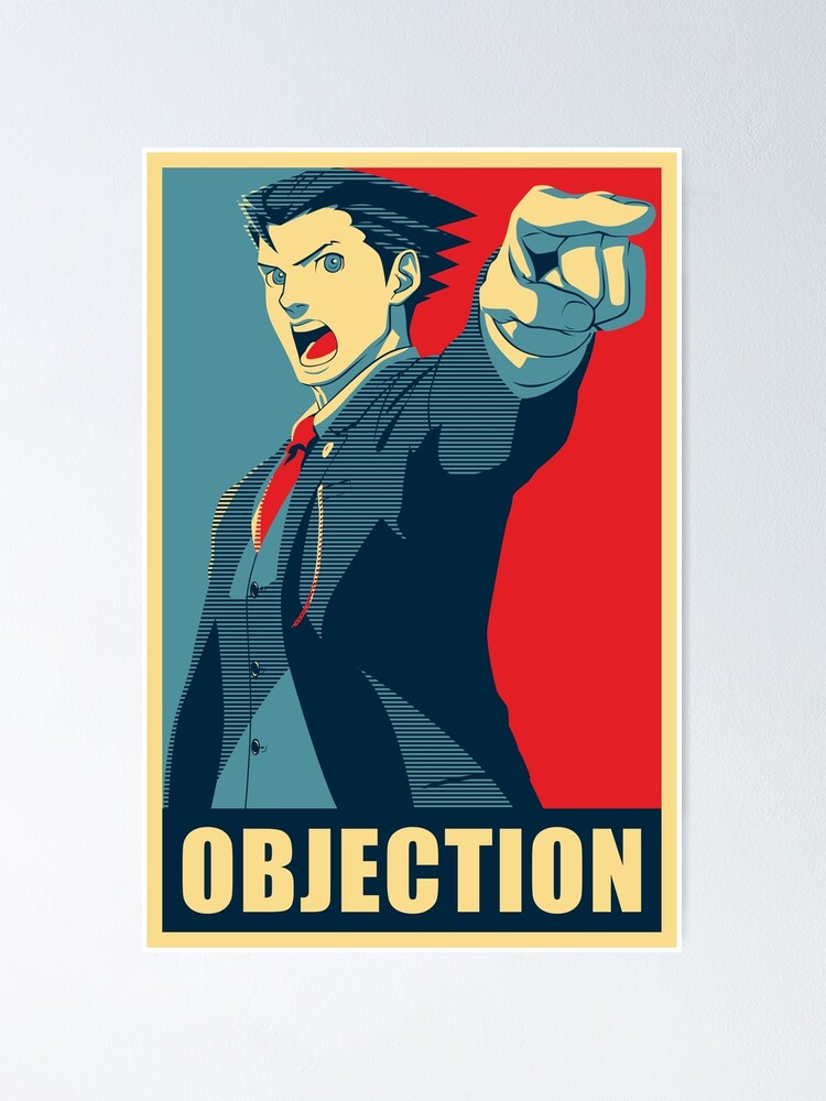 "OBJECTION" Poster for Sale by ScottyDoo292 | Redbubble