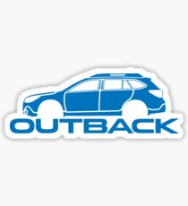 Subaru Outback Stickers | Redbubble