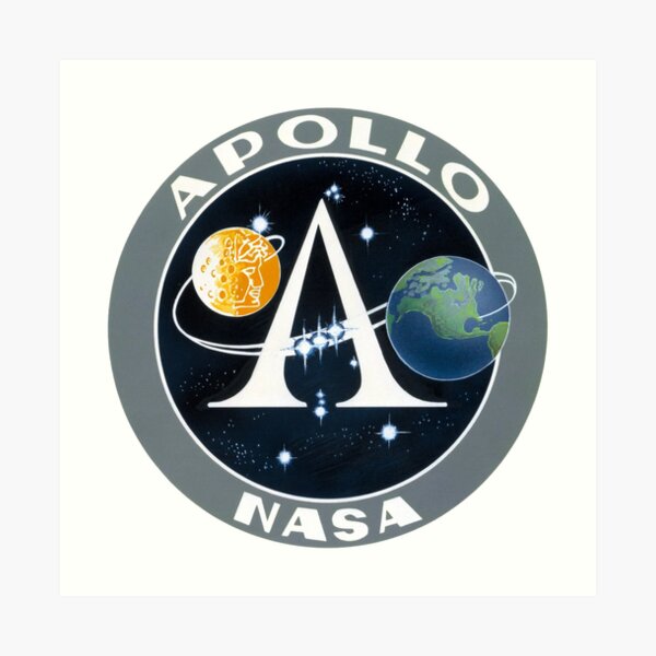 "Apollo Program Logo" Art Print for Sale by zachsbanks | Redbubble