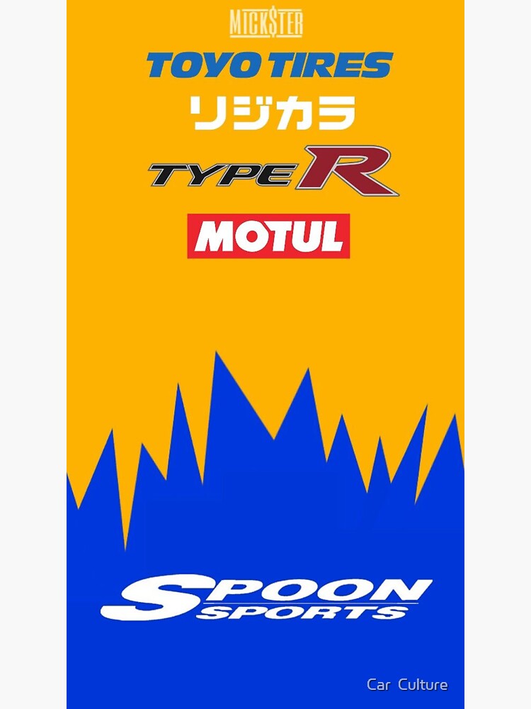 "Spoon Sports" Sticker for Sale by milespallarco | Redbubble