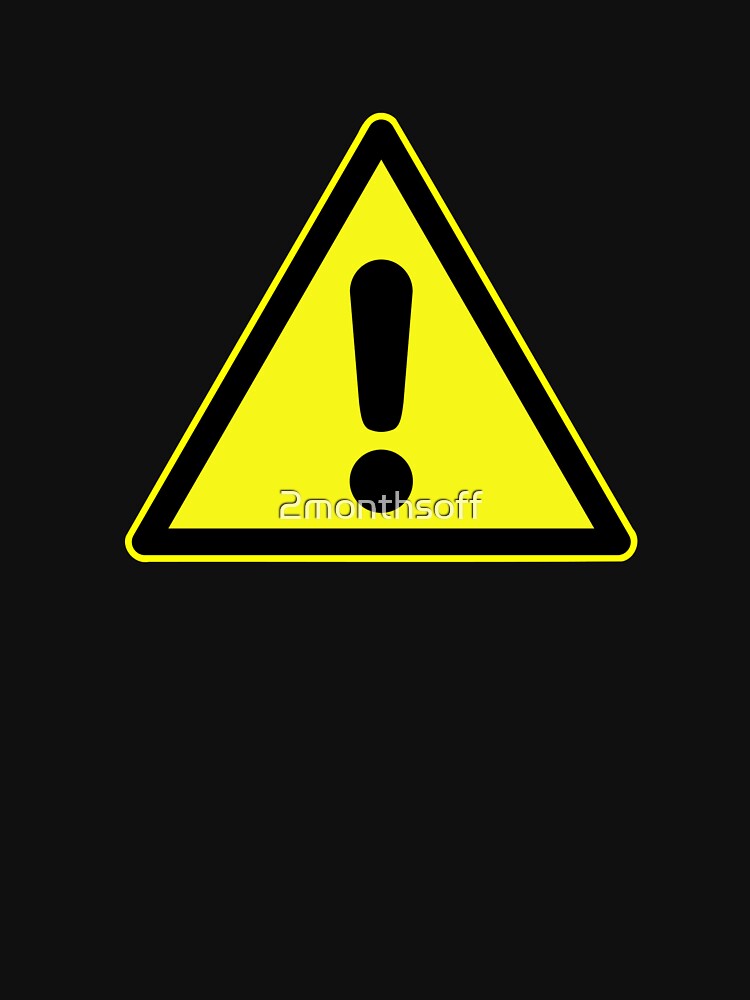 Yellow Warning Triangle Sign With Exclamation Mark