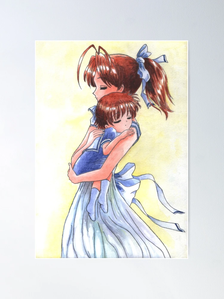 Clannad Nagisa And Ushio Drawing