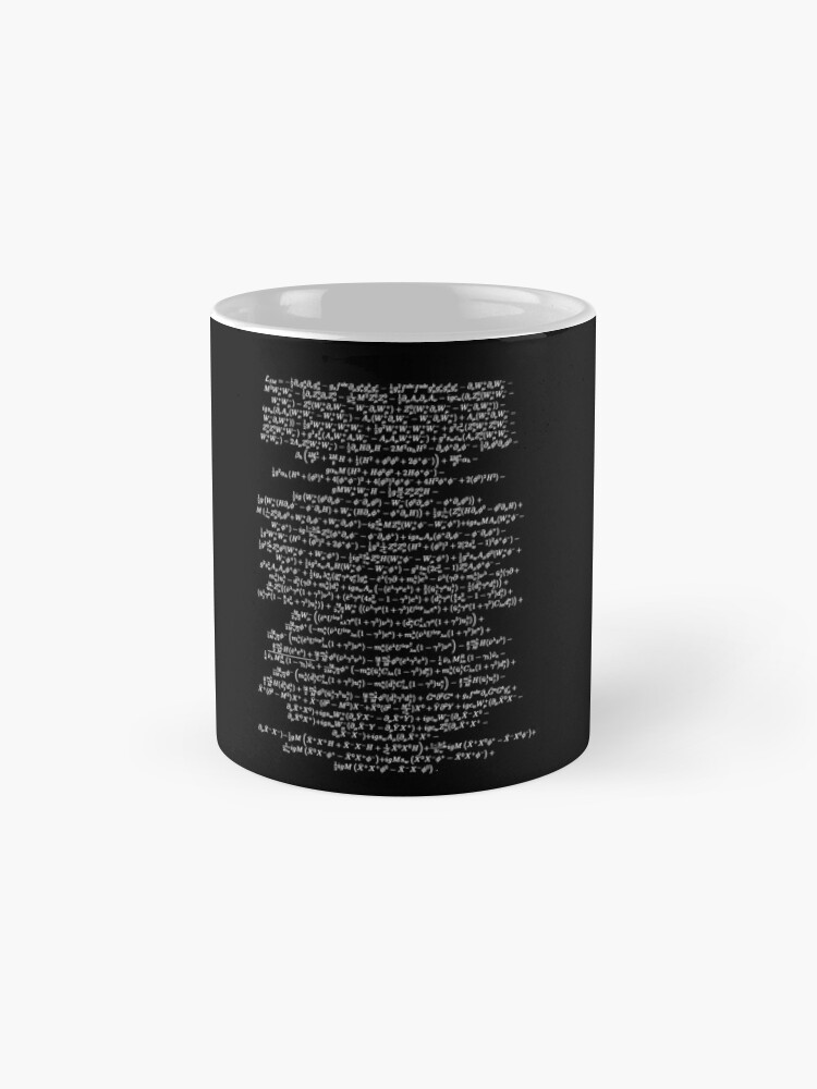 "Standard Model Lagrangian Higgs Boson Formula Physics Teacher" Coffee ...