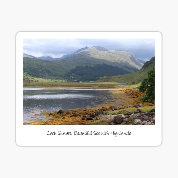 "Lovely Loch Sunart, Scottish Highlands" Sticker for Sale by Imladris01 ...