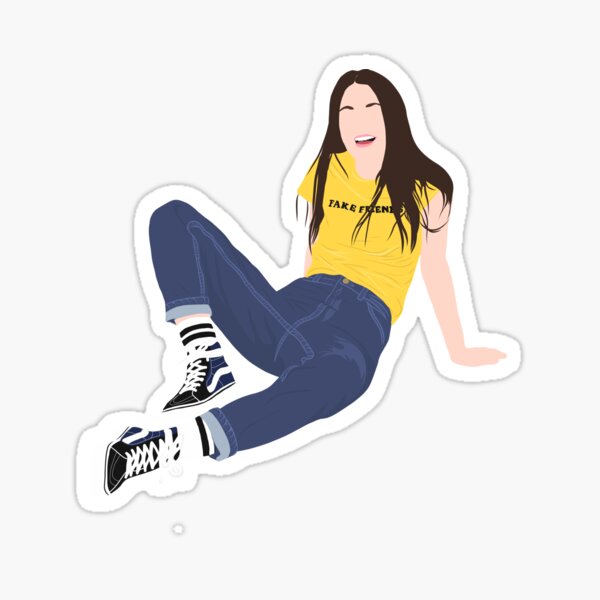 Fake Friends Stickers | Redbubble