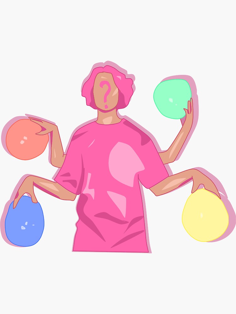 "cuco king of balloons" Sticker for Sale by juholly | Redbubble