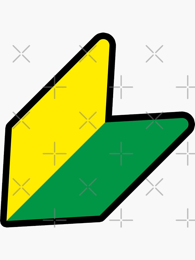 "JDM - New Driver" Sticker for Sale by NoziDesigns | Redbubble