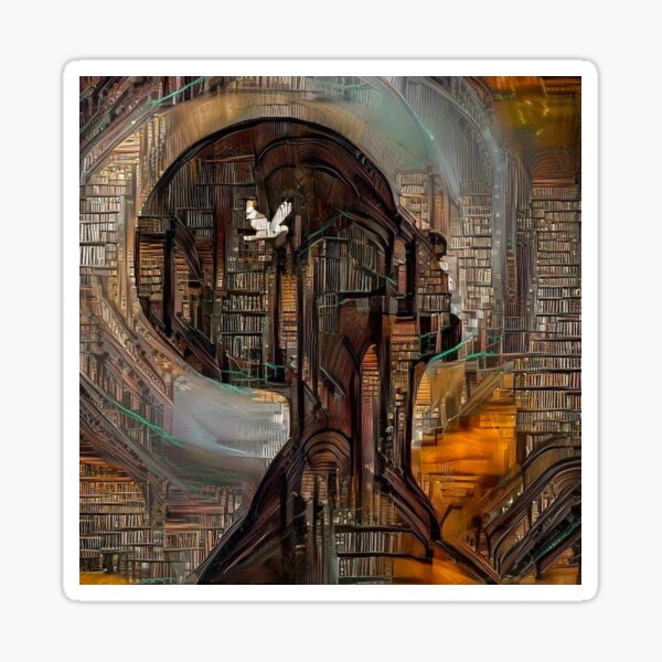 "Knowledge" Sticker by rolffimages | Redbubble