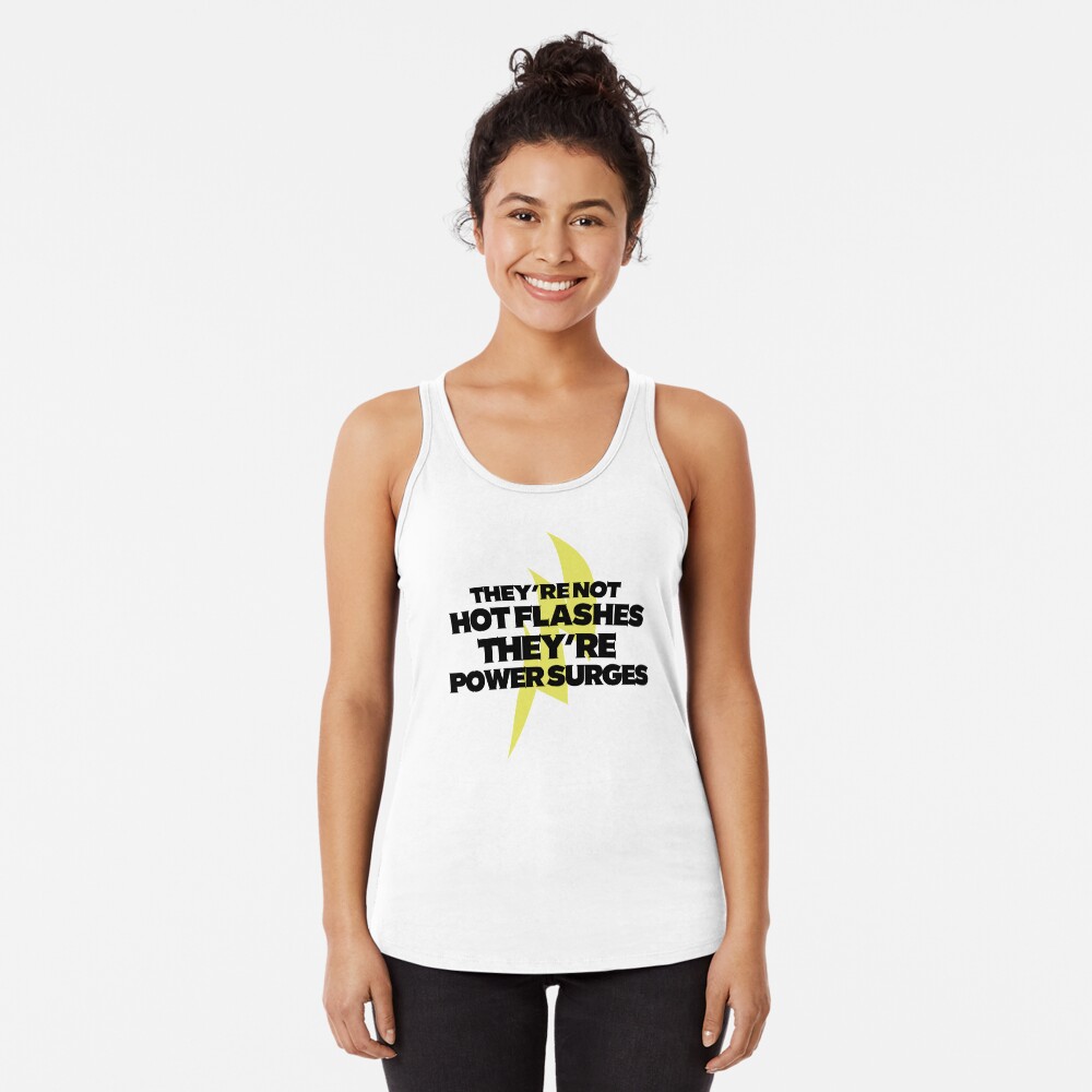 "They're not hot flashes" Sticker for Sale by Boogiemonst | Redbubble
