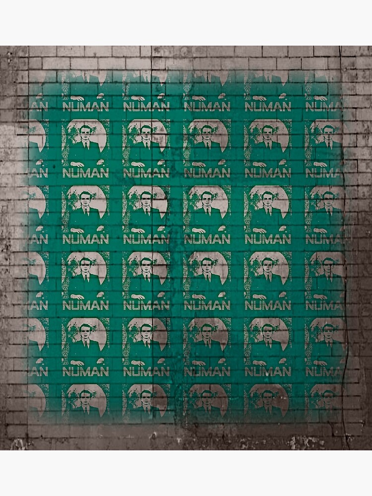 "A Gary Numan" Poster for Sale by DroidAKov | Redbubble